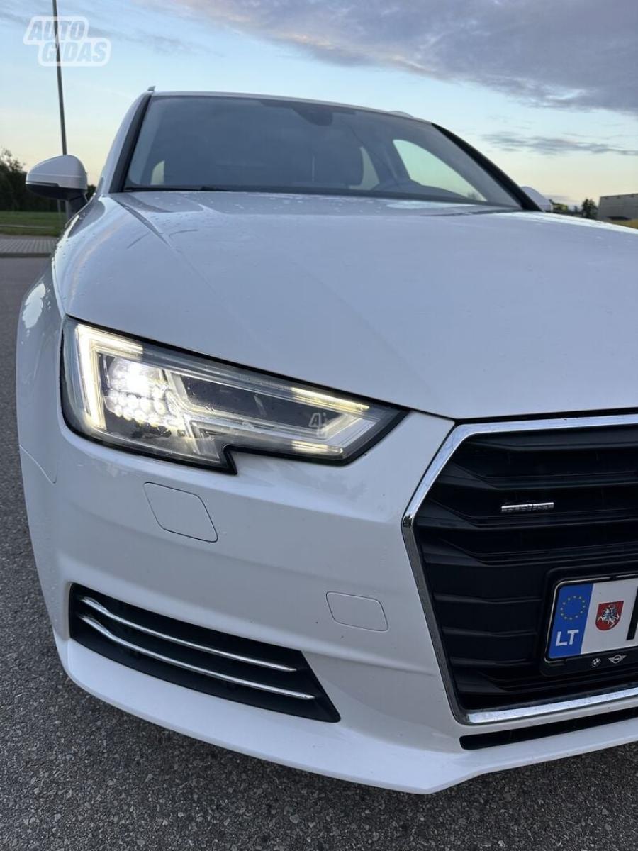 White Audi A4 2017 in Kaunas, with an engine capacity of 2.00 L and mileage of 311 thousand km for 11600 €, photo 12 on AUTOMOTO.COM.LV
