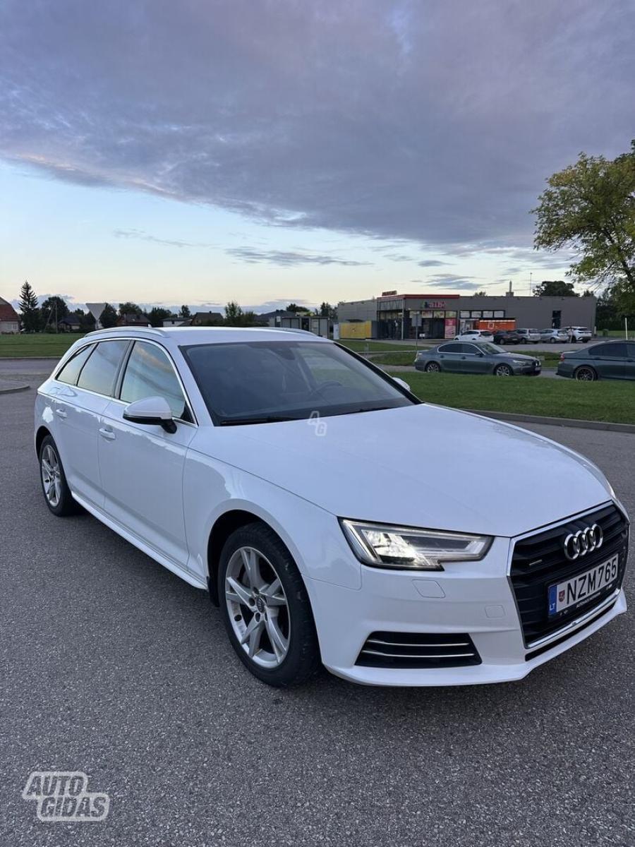 White Audi A4 2017 in Kaunas, with an engine capacity of 2.00 L and mileage of 311 thousand km for 11600 €, photo 13 on AUTOMOTO.COM.LV