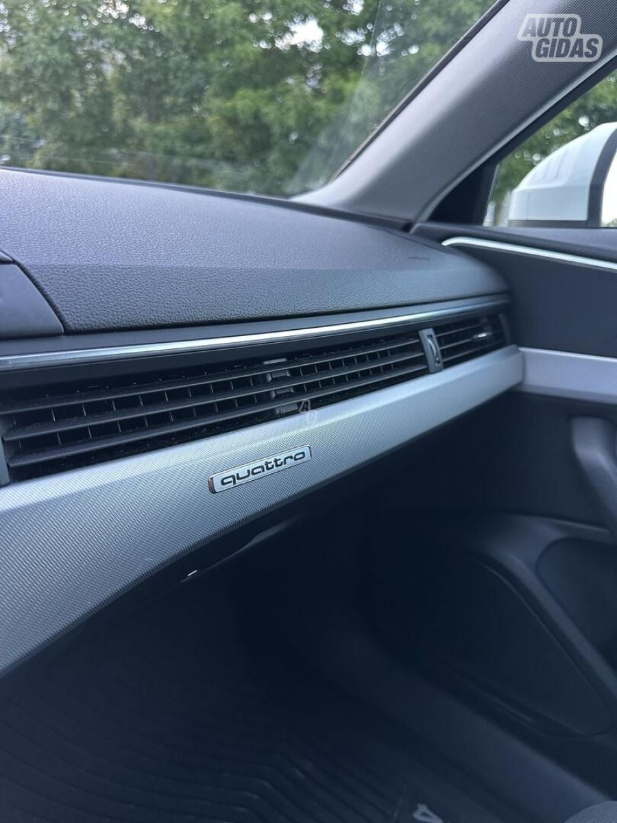 White Audi A4 2017 in Kaunas, with an engine capacity of 2.00 L and mileage of 311 thousand km for 11600 €, photo 17 on AUTOMOTO.COM.LV