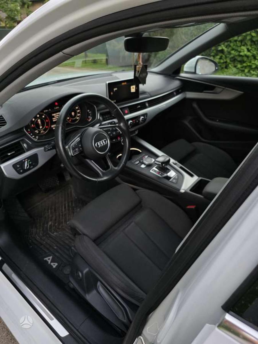 Balts Audi A4 2017 Šauļi, ar dzinēja tilpumu 1.97 L un nobraukumu 191 tūkst. km par 13000 €, foto 9 vietnē AUTOMOTO.COM.LV