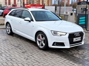 Balts Audi A4 2017 Kauņa, ar dzinēja tilpumu 3.00 L un nobraukumu 232 tūkst. km par 13499 €, foto  vietnē AUTOMOTO.COM.LV