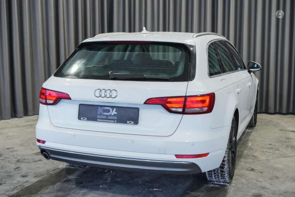 White Audi A4 2018 in Marijampole, with an engine capacity of 1.97 L and mileage of 227 thousand km for 11950 €, photo 11 on AUTOMOTO.COM.LV