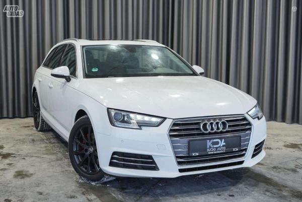 White Audi A4 2018 in Marijampole, with an engine capacity of 2.00 L and mileage of 227 thousand km for 11950 €, photo 2 on AUTOMOTO.COM.LV