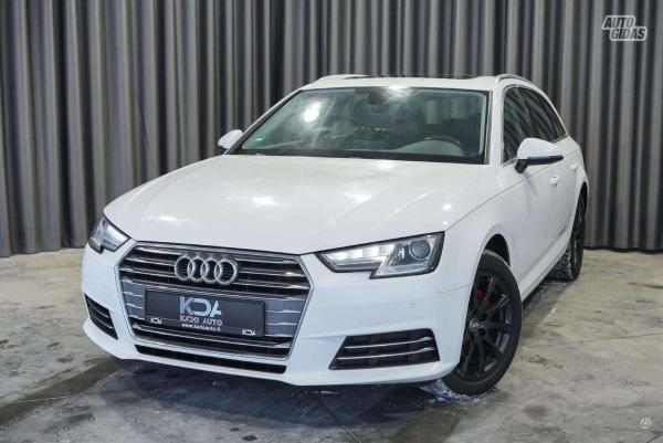White Audi A4 2018 in Marijampole, with an engine capacity of 2.00 L and mileage of 227 thousand km for 11950 €, photo 4 on AUTOMOTO.COM.LV
