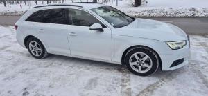 White Audi A4 2018 in Taurage, with an engine capacity of 1.97 L and mileage of 300 thousand km for 11350 €, photo 10 on AUTOMOTO.COM.LV