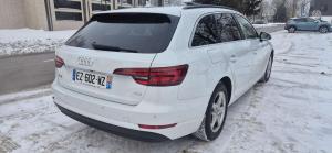White Audi A4 2018 in Taurage, with an engine capacity of 1.97 L and mileage of 300 thousand km for 11350 €, photo 14 on AUTOMOTO.COM.LV