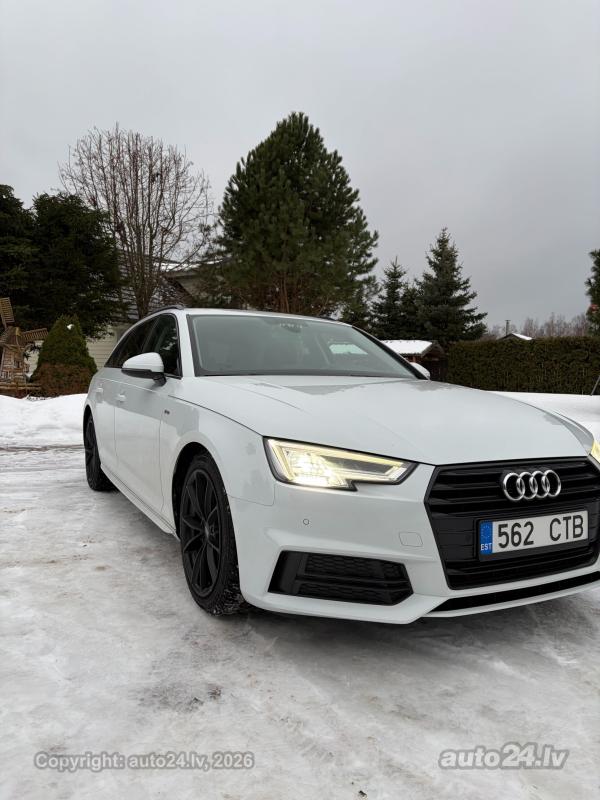 White Audi A4 2018 in Rakvere, with an engine capacity of 2.00 L and mileage of 226 thousand km for 12800 €, photo 2 on AUTOMOTO.COM.LV