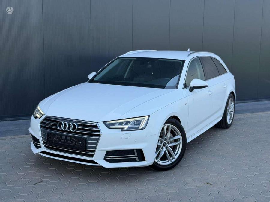 Balts Audi A4 2018 Viļņa, ar dzinēja tilpumu 1.97 L un nobraukumu 277 tūkst. km par 13200 €, foto 1 vietnē AUTOMOTO.COM.LV