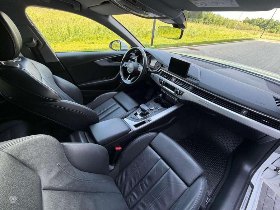 Balts Audi A4 2018 Viļņa, ar dzinēja tilpumu 1.97 L un nobraukumu 277 tūkst. km par 13200 €, foto 13 vietnē AUTOMOTO.COM.LV