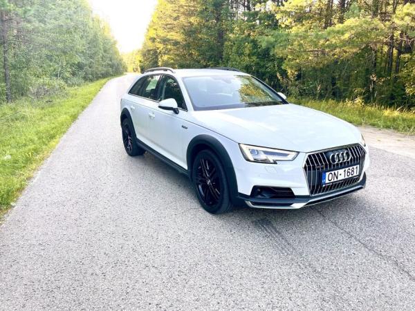 White Audi A4 2018 in Daugavpils, with an engine capacity of 2.00 L and mileage of 118 thousand km for 15800 €, photo 1 on AUTOMOTO.COM.LV