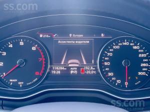 White Audi A4 2018 in Daugavpils, with an engine capacity of 2.00 L and mileage of 118 thousand km for 15300 €, photo 13 on AUTOMOTO.COM.LV