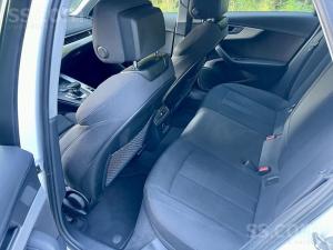 White Audi A4 2018 in Daugavpils, with an engine capacity of 2.00 L and mileage of 118 thousand km for 15300 €, photo 19 on AUTOMOTO.COM.LV