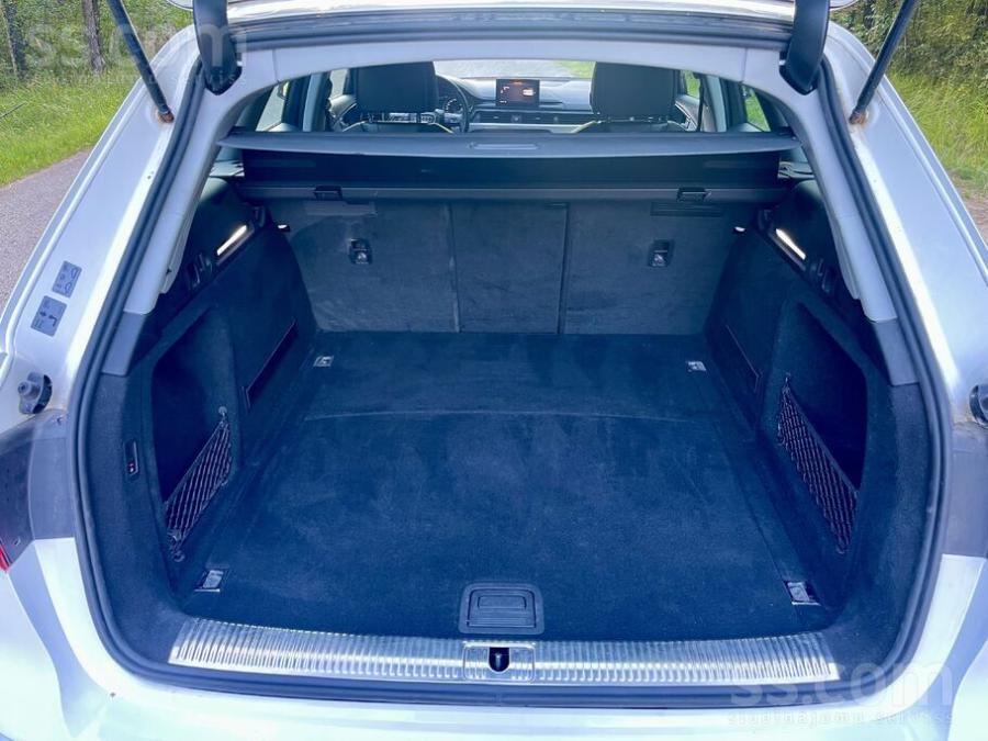 White Audi A4 2018 in Daugavpils, with an engine capacity of 2.00 L and mileage of 118 thousand km for 15300 €, photo 20 on AUTOMOTO.COM.LV