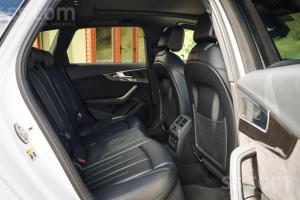 White Audi A4 2018 in Tukums, with an engine capacity of 2.00 L and mileage of 271 thousand km for 14190 €, photo 10 on AUTOMOTO.COM.LV