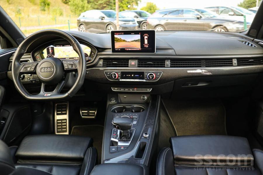 White Audi A4 2018 in Tukums, with an engine capacity of 2.00 L and mileage of 271 thousand km for 14190 €, photo 11 on AUTOMOTO.COM.LV