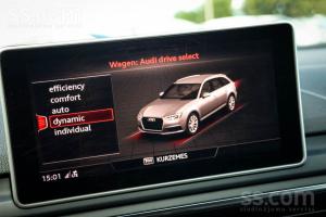 White Audi A4 2018 in Tukums, with an engine capacity of 2.00 L and mileage of 271 thousand km for 14190 €, photo 17 on AUTOMOTO.COM.LV