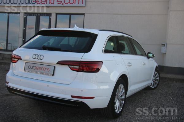 White Audi A4 2018 in Tukums, with an engine capacity of 2.00 L and mileage of 237 thousand km for 13995 €, photo 7 on AUTOMOTO.COM.LV