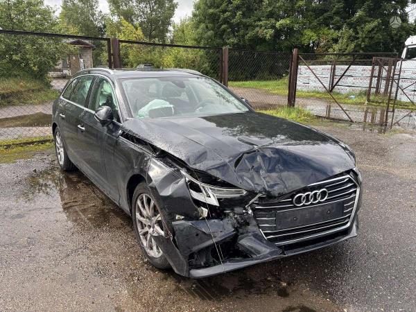 White Audi A4 2018 in Utena, with an engine capacity of 2.00 L and mileage of 94 thousand km for 5550 €, photo 3 on AUTOMOTO.COM.LV