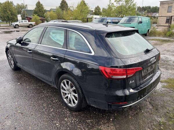 White Audi A4 2018 in Utena, with an engine capacity of 2.00 L and mileage of 94 thousand km for 5550 €, photo 4 on AUTOMOTO.COM.LV