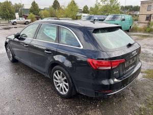 White Audi A4 2018 in Utena, with an engine capacity of 2.00 L and mileage of 94 thousand km for 5550 €, photo 4 on AUTOMOTO.COM.LV