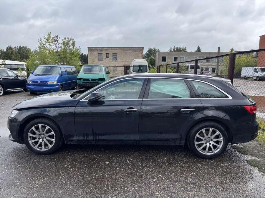 White Audi A4 2018 in Utena, with an engine capacity of 2.00 L and mileage of 94 thousand km for 5550 €, photo 5 on AUTOMOTO.COM.LV