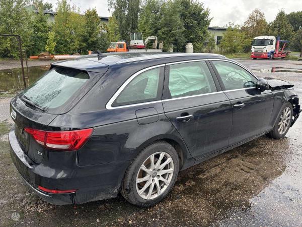 White Audi A4 2018 in Utena, with an engine capacity of 2.00 L and mileage of 94 thousand km for 5550 €, photo 6 on AUTOMOTO.COM.LV