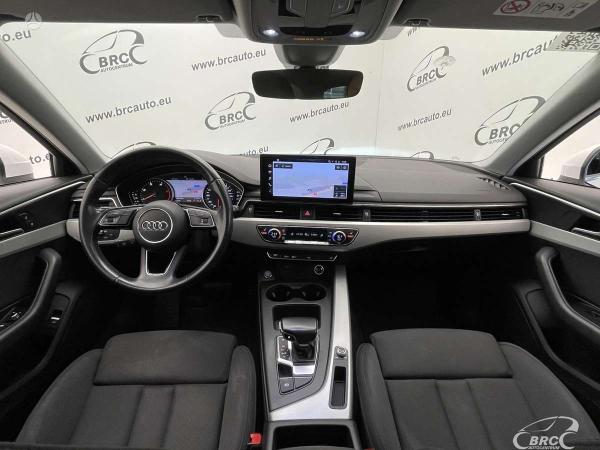 White Audi A4 2019 in Vilnius, with an engine capacity of 1.97 L and mileage of 184 thousand km for 18500 €, photo 4 on AUTOMOTO.COM.LV