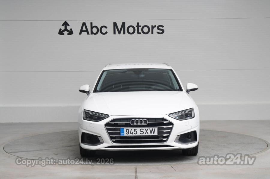 White Audi A4 2019 in Tallinn, with an engine capacity of 2.00 L and mileage of 204 thousand km for 18890 €, photo 3 on AUTOMOTO.COM.LV