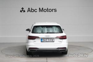 White Audi A4 2019 in Tallinn, with an engine capacity of 2.00 L and mileage of 204 thousand km for 18890 €, photo 6 on AUTOMOTO.COM.LV