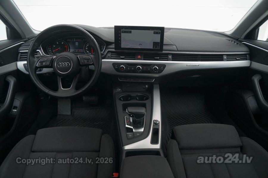 White Audi A4 2019 in Tallinn, with an engine capacity of 2.00 L and mileage of 204 thousand km for 18890 €, photo 9 on AUTOMOTO.COM.LV