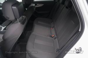 White Audi A4 2019 in Tallinn, with an engine capacity of 2.00 L and mileage of 204 thousand km for 18890 €, photo 18 on AUTOMOTO.COM.LV