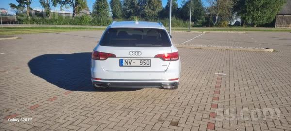 Balts Audi A4 2019 Rīga, ar dzinēja tilpumu 2.00 L un nobraukumu 156 tūkst. km par 20750 €, foto 6 vietnē AUTOMOTO.COM.LV