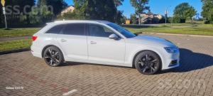 White Audi A4 2019 in Riga, with an engine capacity of 2.00 L and mileage of 156 thousand km for 20750 €, photo 8 on AUTOMOTO.COM.LV