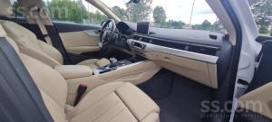 White Audi A4 2019 in Riga, with an engine capacity of 2.00 L and mileage of 156 thousand km for 20750 €, photo 15 on AUTOMOTO.COM.LV