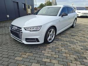 White Audi A4 2019 in Siauliai, with an engine capacity of 1.97 L and mileage of 177 thousand km for 14700 €, photo  on AUTOMOTO.COM.LV