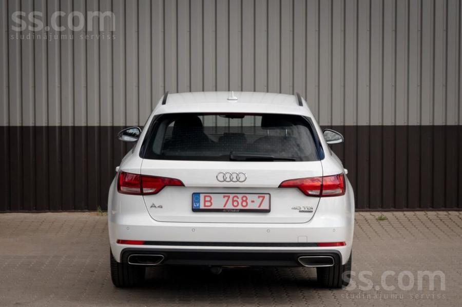 Balts Audi A4 2019 Talsi, ar dzinēja tilpumu 2.00 L un nobraukumu 270 tūkst. km par 12950 €, foto 6 vietnē AUTOMOTO.COM.LV