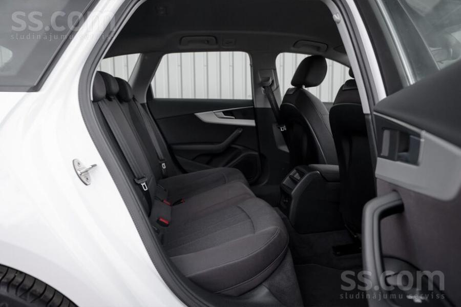 Balts Audi A4 2019 Talsi, ar dzinēja tilpumu 2.00 L un nobraukumu 270 tūkst. km par 12950 €, foto 12 vietnē AUTOMOTO.COM.LV
