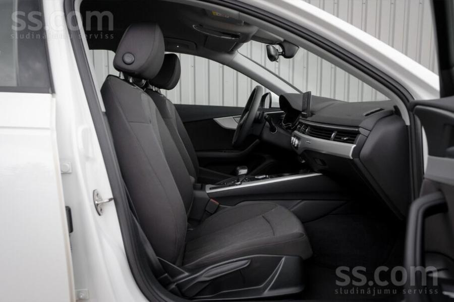 Balts Audi A4 2019 Talsi, ar dzinēja tilpumu 2.00 L un nobraukumu 270 tūkst. km par 12950 €, foto 13 vietnē AUTOMOTO.COM.LV