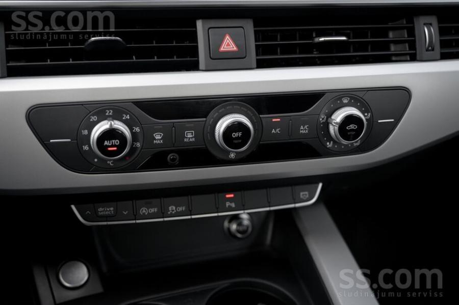 Balts Audi A4 2019 Talsi, ar dzinēja tilpumu 2.00 L un nobraukumu 270 tūkst. km par 12950 €, foto 27 vietnē AUTOMOTO.COM.LV