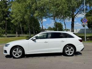 White Audi A4 2019 in Vilnius, with an engine capacity of 1.97 L and mileage of 185 thousand km for 17000 €, photo 4 on AUTOMOTO.COM.LV