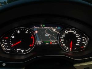 White Audi A4 2019 in Vilnius, with an engine capacity of 1.97 L and mileage of 185 thousand km for 17000 €, photo 6 on AUTOMOTO.COM.LV