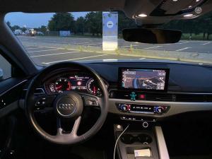White Audi A4 2019 in Vilnius, with an engine capacity of 1.97 L and mileage of 185 thousand km for 17000 €, photo 8 on AUTOMOTO.COM.LV
