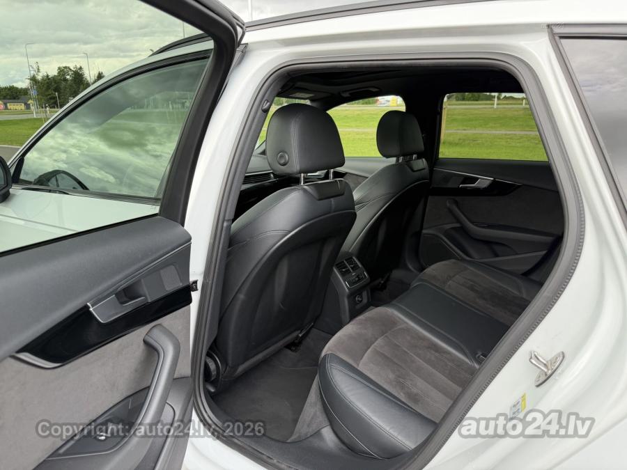 White Audi A4 2019 in Tallinn, with an engine capacity of 2.00 L and mileage of 157 thousand km for 18999 €, photo 10 on AUTOMOTO.COM.LV