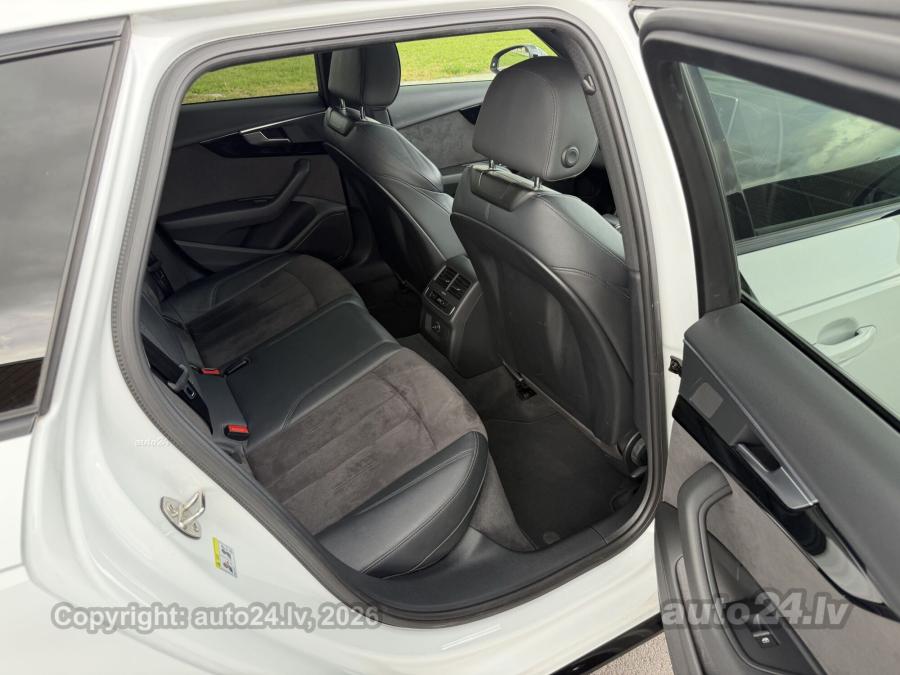 White Audi A4 2019 in Tallinn, with an engine capacity of 2.00 L and mileage of 157 thousand km for 18999 €, photo 11 on AUTOMOTO.COM.LV