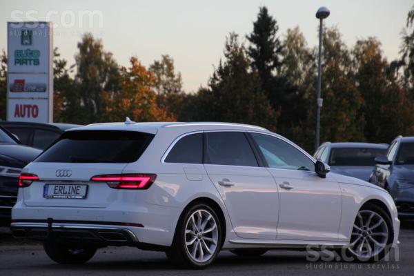 White Audi A4 2019 in Tukums, with an engine capacity of 2.00 L and mileage of 238 thousand km for 15990 €, photo 3 on AUTOMOTO.COM.LV