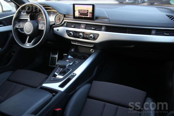 White Audi A4 2019 in Tukums, with an engine capacity of 2.00 L and mileage of 238 thousand km for 15990 €, photo 6 on AUTOMOTO.COM.LV