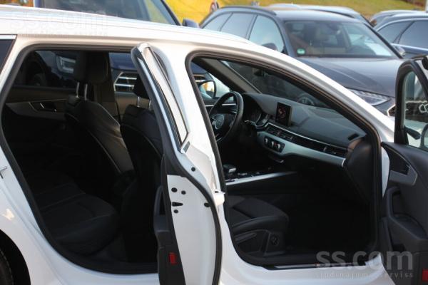 White Audi A4 2019 in Tukums, with an engine capacity of 2.00 L and mileage of 238 thousand km for 15990 €, photo 7 on AUTOMOTO.COM.LV