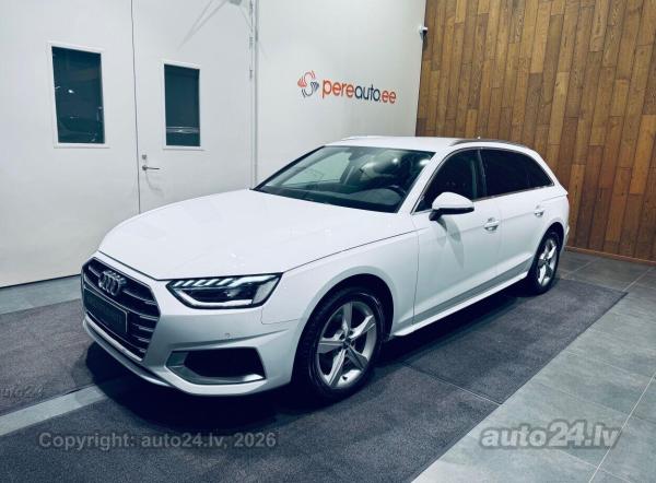 White Audi A4 2020 in Parnu, with an engine capacity of 2.00 L and mileage of 81 thousand km for 23400 €, photo 1 on AUTOMOTO.COM.LV