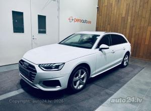 White Audi A4 2020 in Parnu, with an engine capacity of 2.00 L and mileage of 81 thousand km for 23400 €, photo  on AUTOMOTO.COM.LV