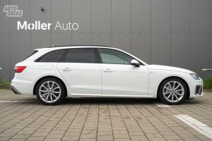White Audi A4 2020 in Vilnius, with an engine capacity of 2.00 L and mileage of 146 thousand km for 20500 €, photo 7 on AUTOMOTO.COM.LV